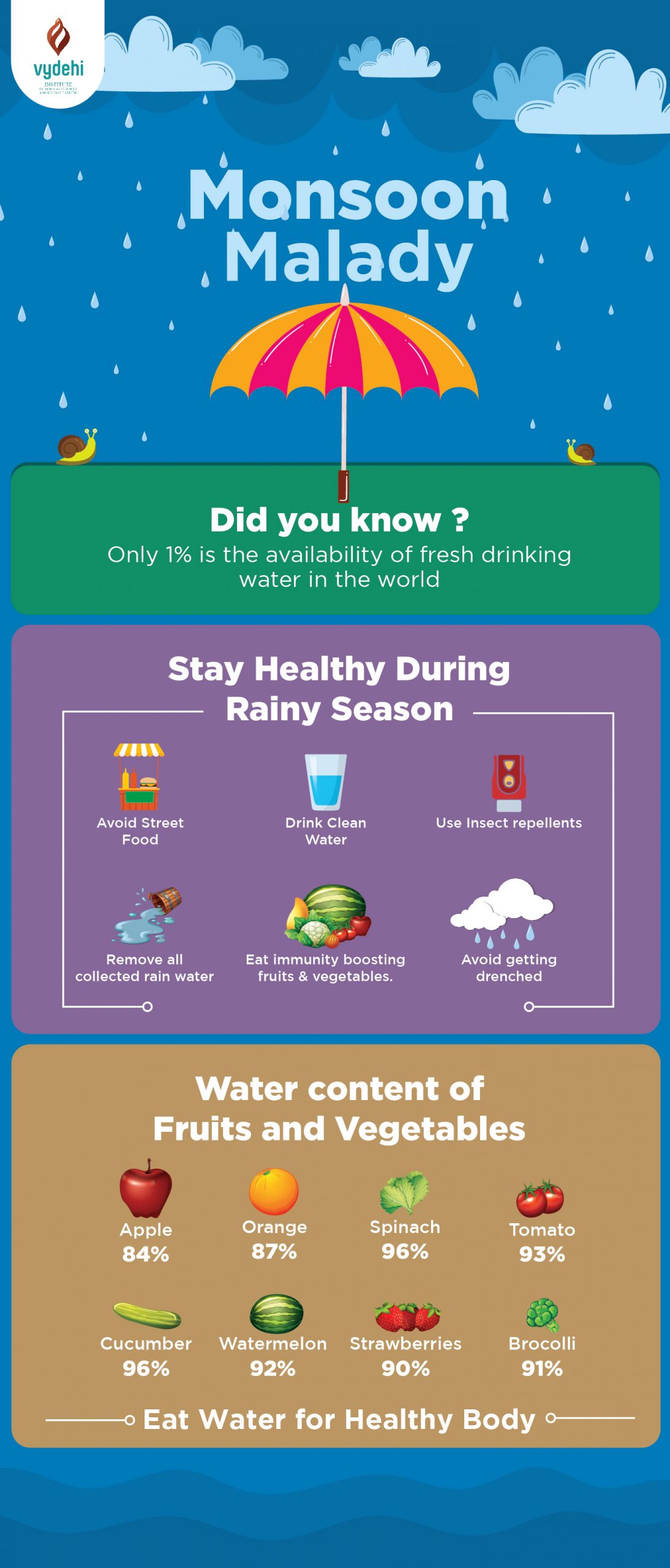 Monsoon Malady: Enjoy the Rains with Caution for your Health - VIMS